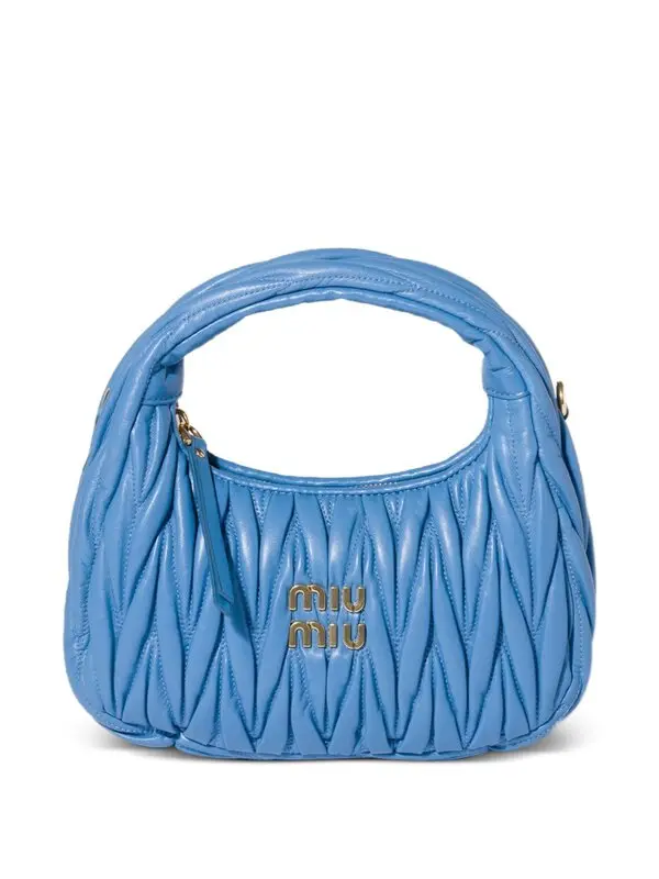 Miu Miu Wander Small Leather Hobo Bag - Multicolor