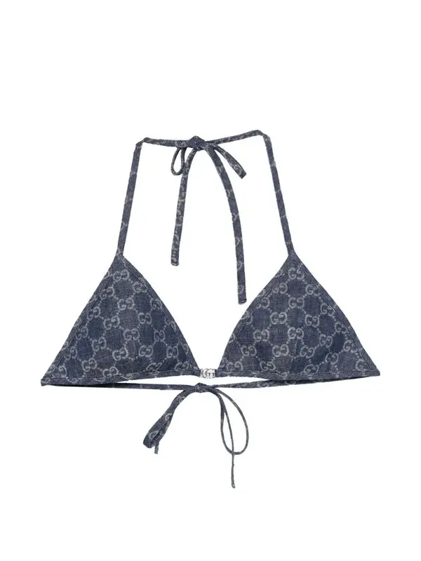 Gucci Monogram Bikini Top - Multicolor