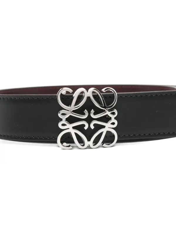 Loewe Anagram Leather Belt