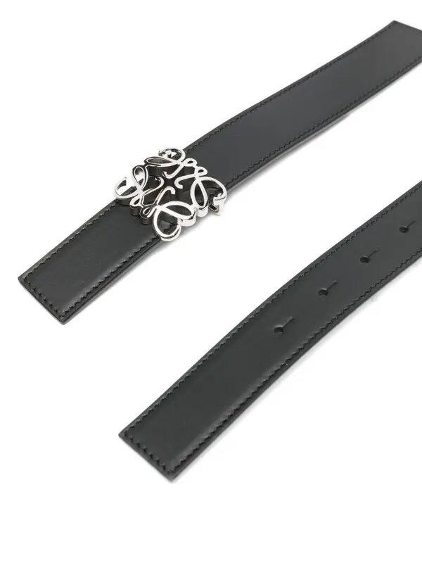 Loewe Anagram Leather Belt