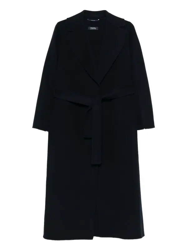 Max Mara Virgin Wool Felted Coat - Multicolor