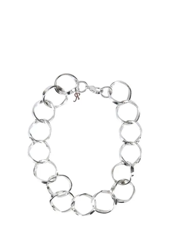 Raf Simons Linked Rings Necklace