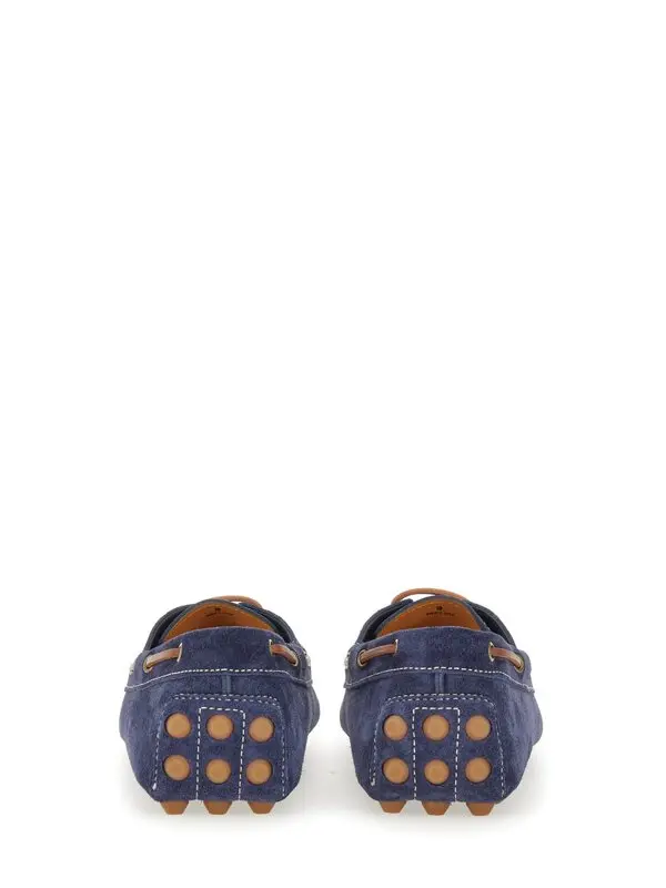 TOD'S Leather Loafers - Blue
