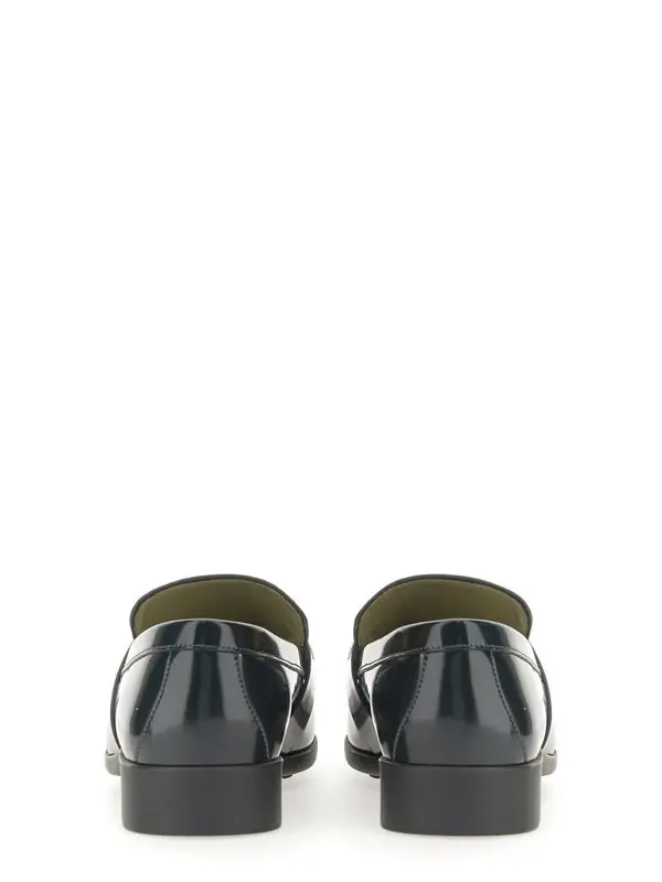 Bottega Veneta Moccasin Monsieur Loafers With Gold Tone Hardware