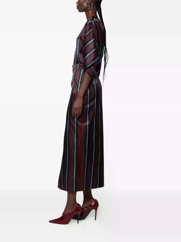 ROKSANDA Striped Midi Skirt
