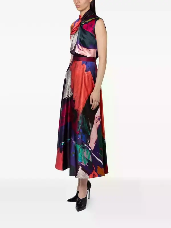 ROKSANDA Ava Pictorial Print Blouse