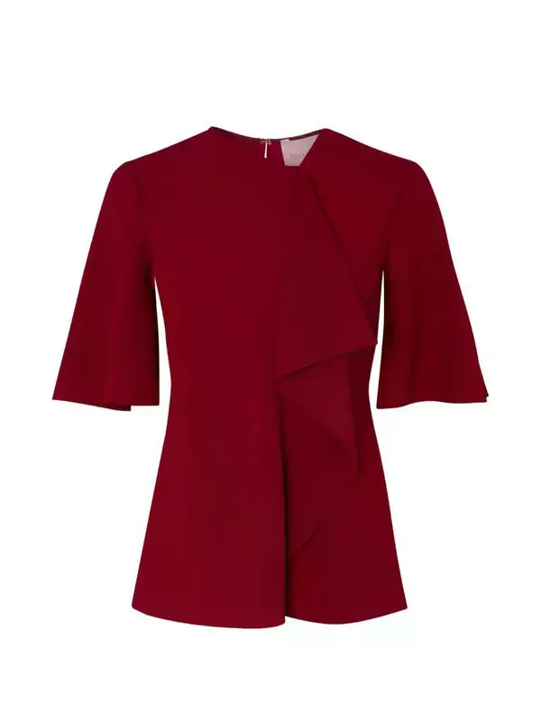 ROKSANDA Naiara Ruffled Crepe Top