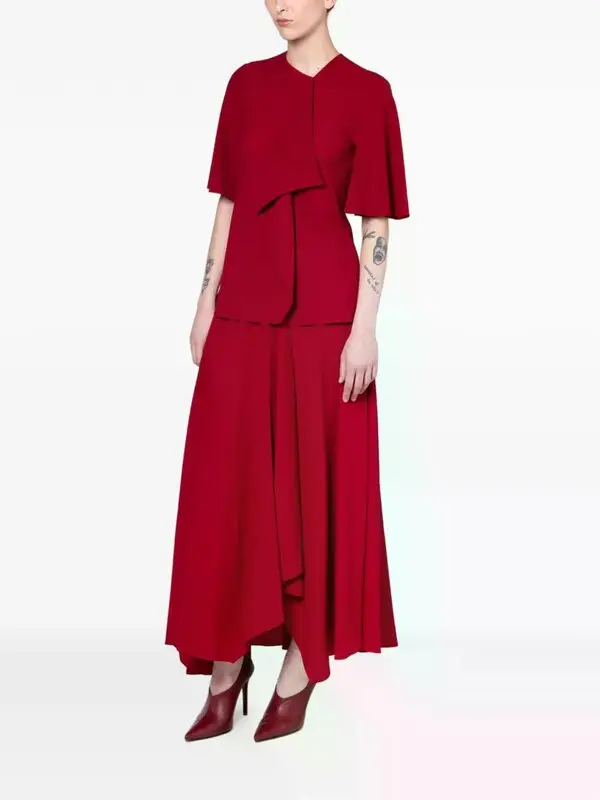 ROKSANDA Naiara Ruffled Crepe Top