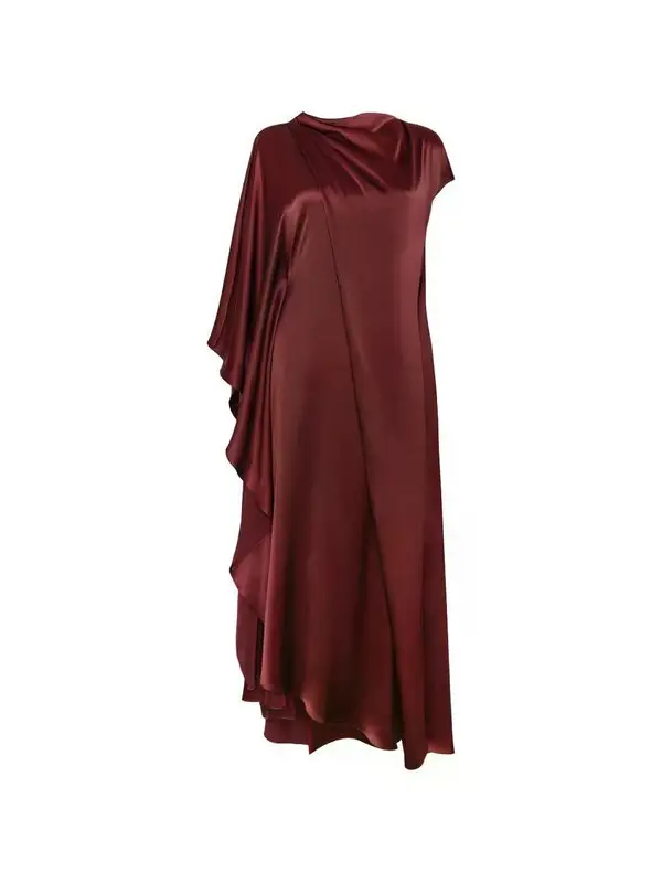 ROKSANDA Hiba Draped Asymmetric Dress