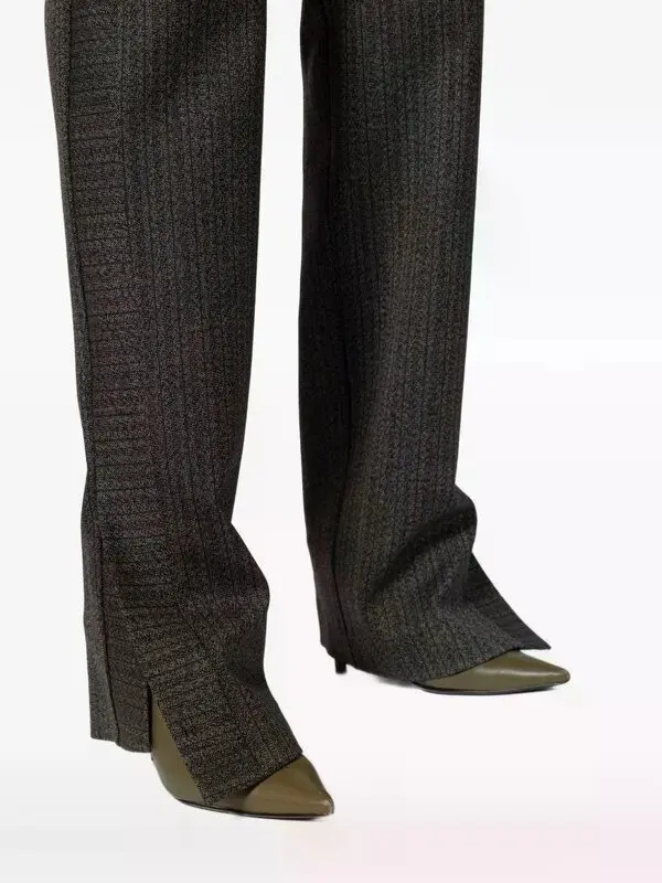 ROKSANDA Rina Herringbone Tailored Trousers