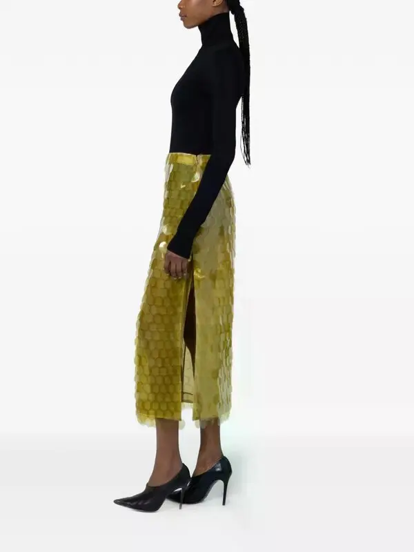 ROKSANDA Halin Sequin-embellished Midi Skirt