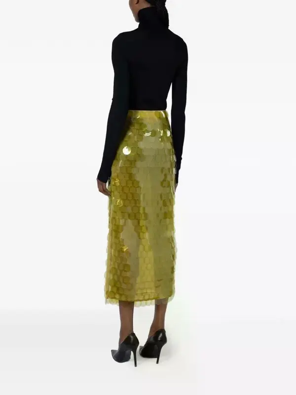 ROKSANDA Halin Sequin-embellished Midi Skirt