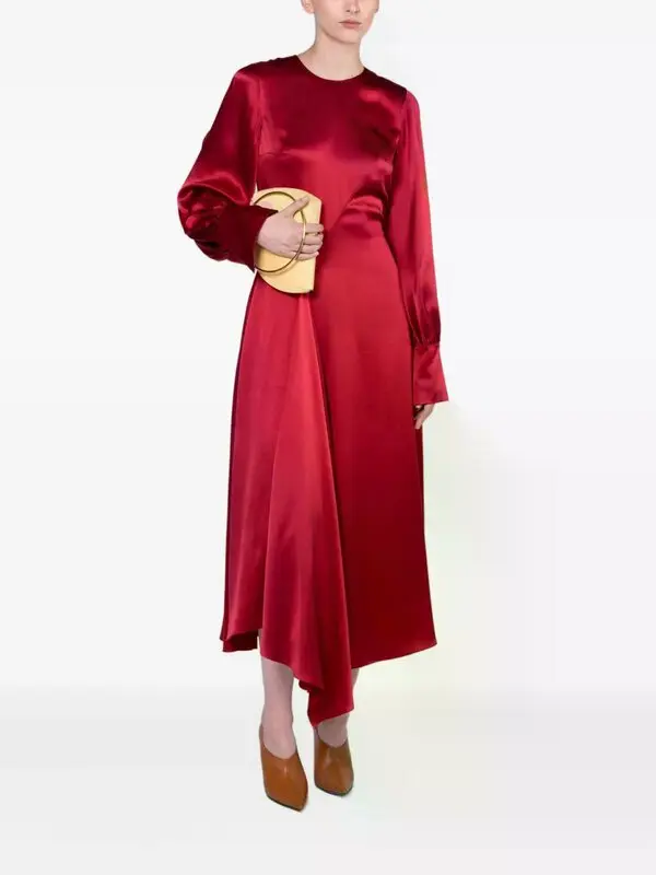 ROKSANDA Hayat Long Sleeve Midi Dress