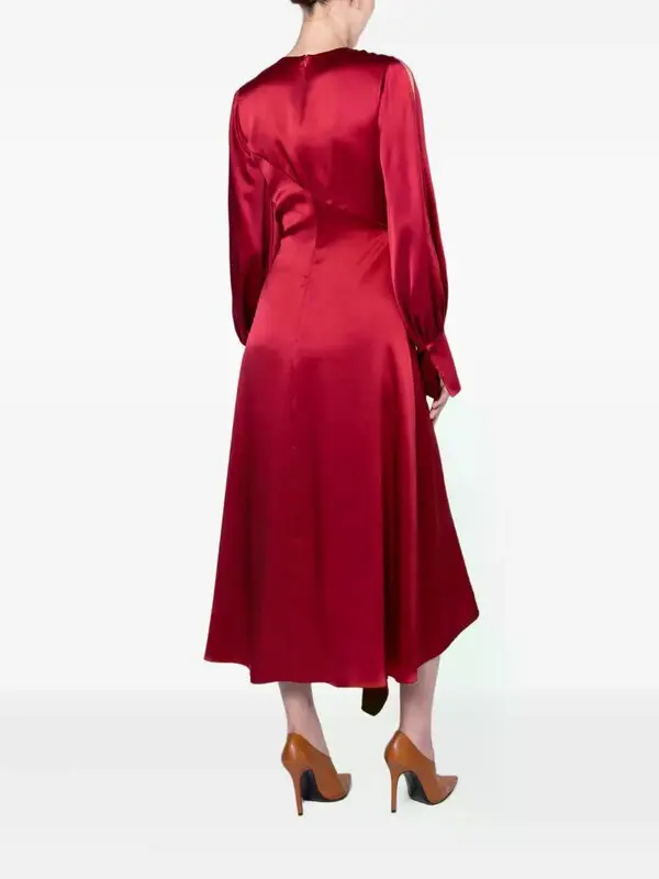 ROKSANDA Hayat Long Sleeve Midi Dress