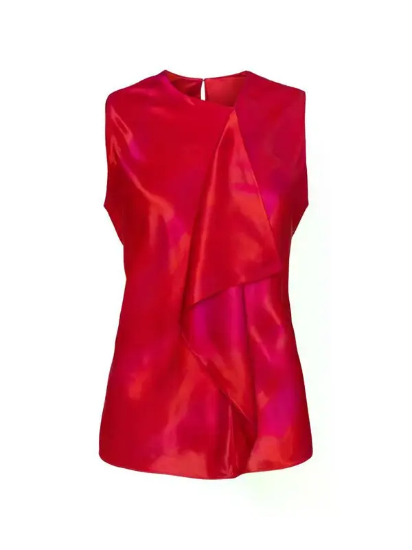 ROKSANDA Kiara Ruffled Printed Top