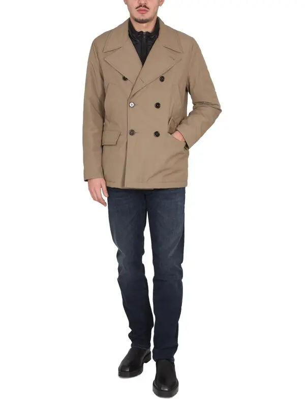 FAY Peacot Double Front Coat