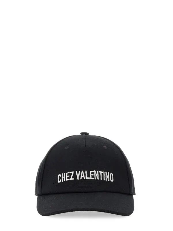 Valentino Garavani Baseball Cap With Embroidery