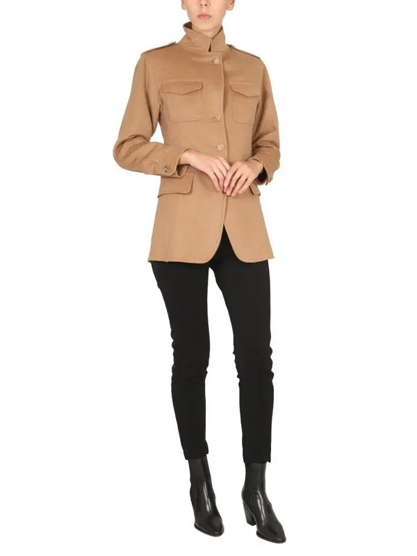 Max Mara Peonies Jacket - Cream