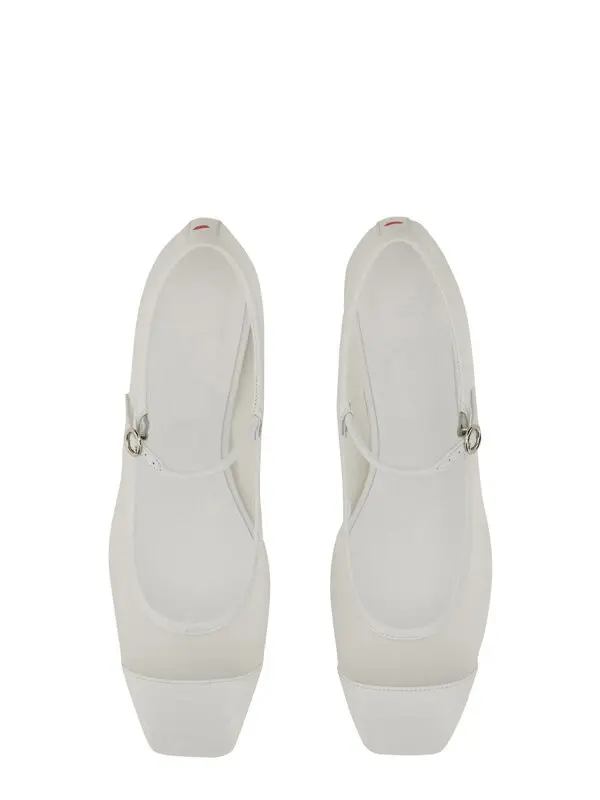 AeydĒ Dancer Uma Ballet Flats - White