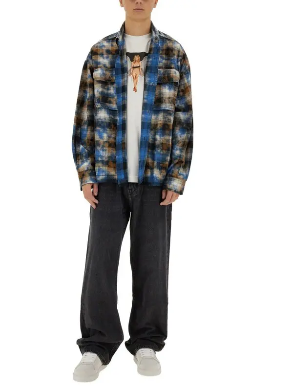 Palm Angels Plaid Shirt