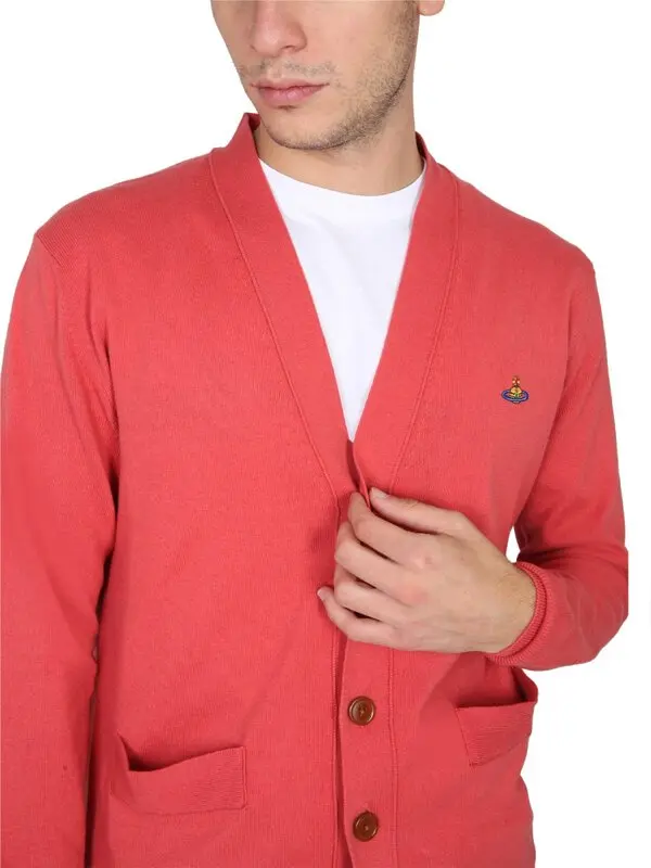 VIVIENNE WESTWOOD Cardigan With Orb Embroidery