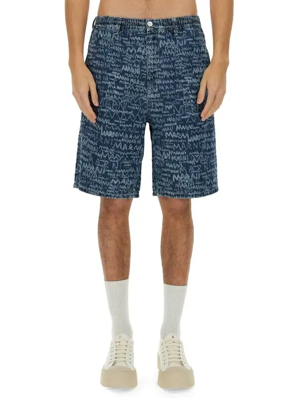 Marni Short In Denim