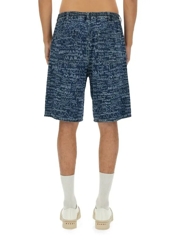 Marni Short In Denim