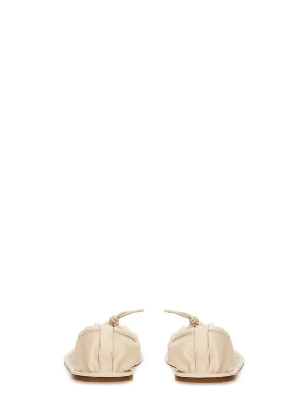 Hereu Dancer Puntera Ballet Flats - Cream