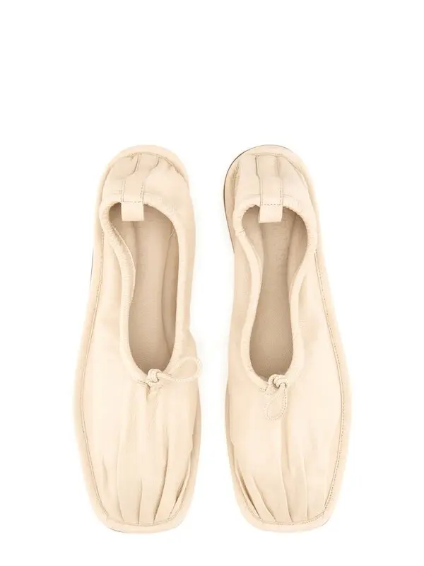 Hereu Dancer Puntera Ballet Flats - Cream