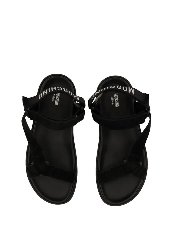 Moschino Sandal With Logo