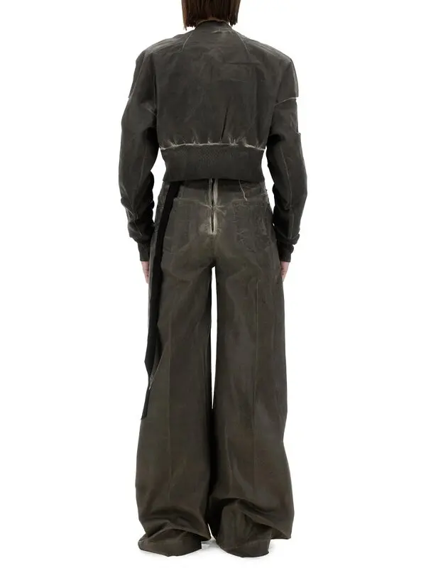 Rick Owens Cropped Bomber Jacket