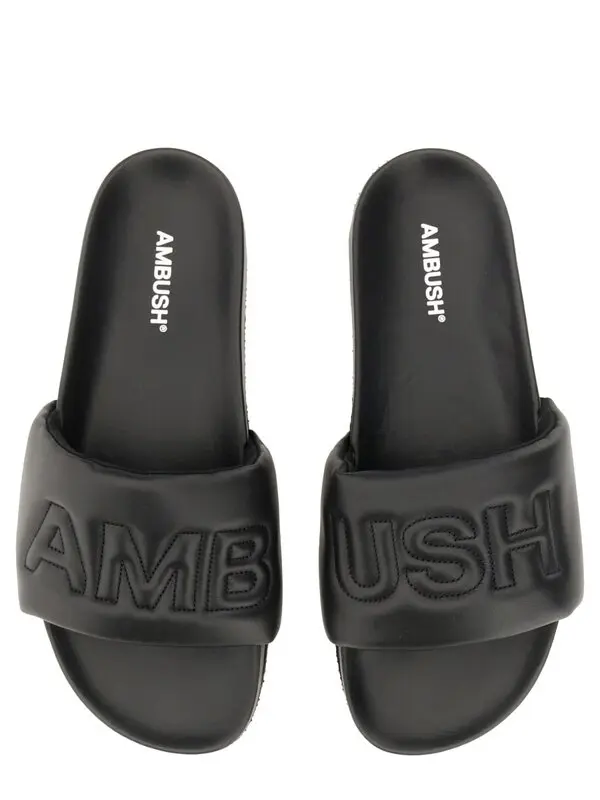 AMBUSH Leather Slide Sandals