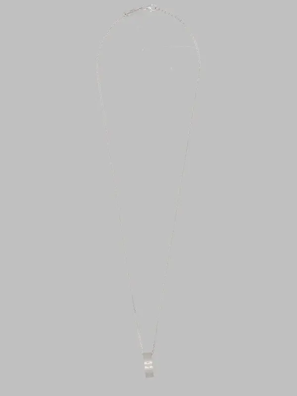 MAISON MARGIELA Brass Pendant Necklace - Silver