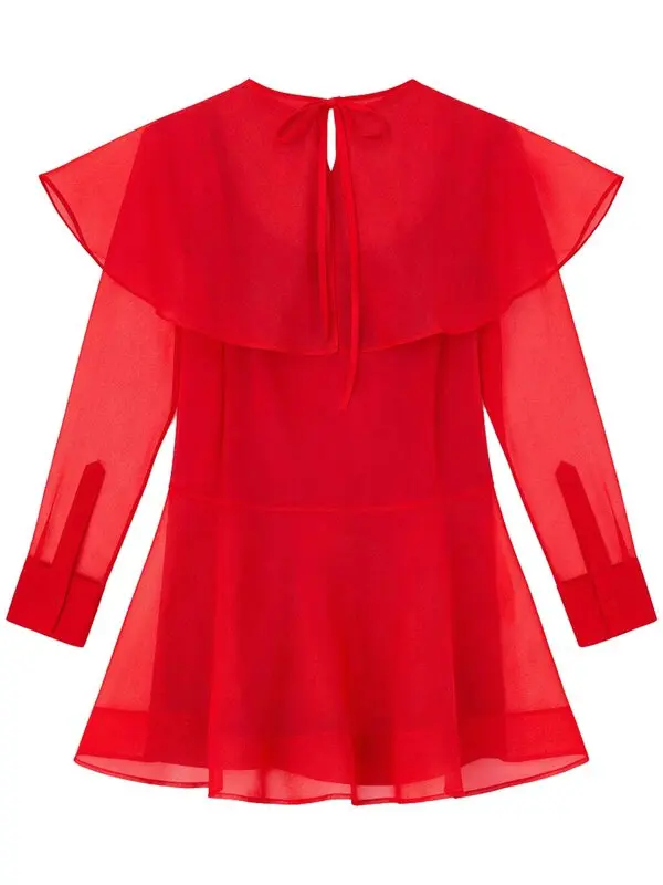 GANNI Organza Mini Dress