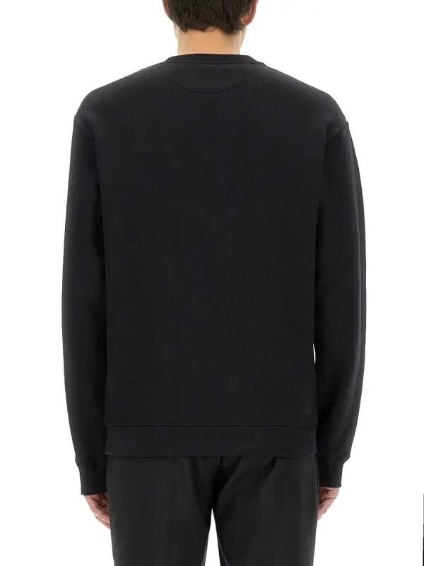 Valentino Garavani Cotton Crewneck Sweatshirt With Chez Patch