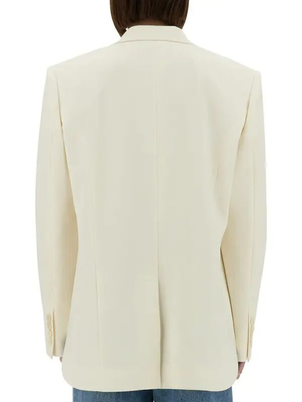 Stella McCartney Cropped Blazer - White