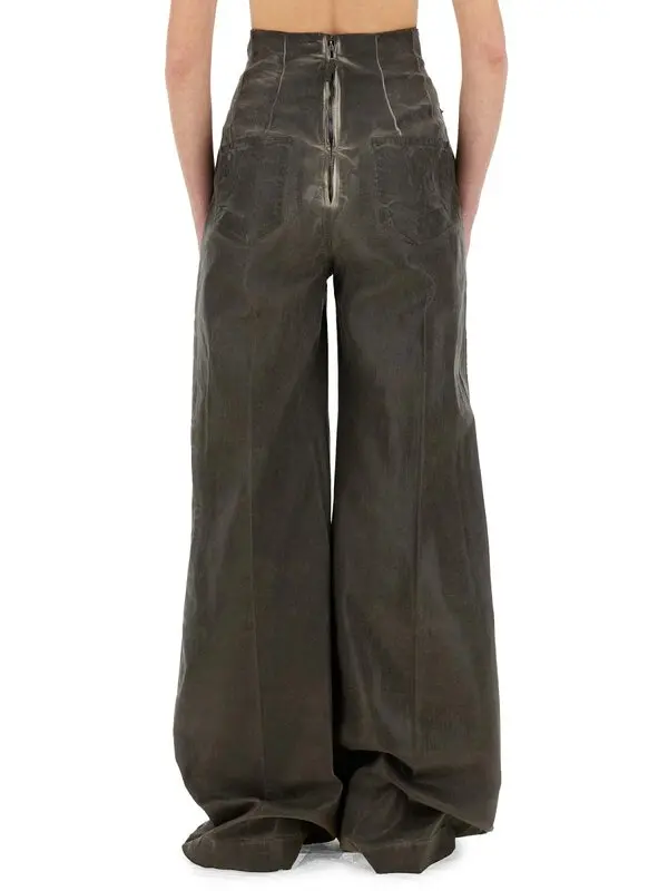 Rick Owens Dirt Cooper Denim Pants - Gray