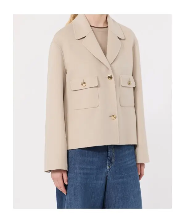 Max Mara Button-fastening Chest-pocket Jacket