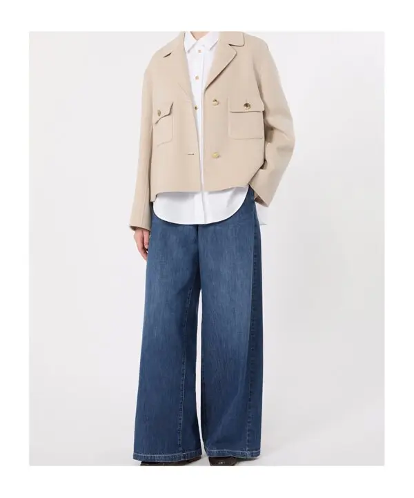 Max Mara Button-fastening Chest-pocket Jacket