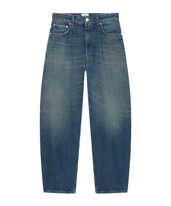 Closed Belt Loop Jeans - Blue