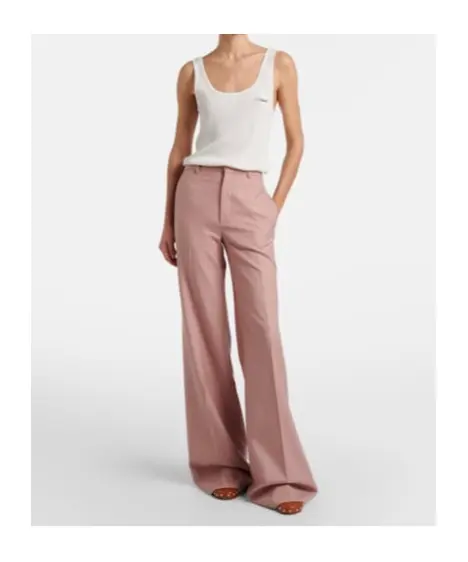 Chloé Virgin Wool Flared Pants