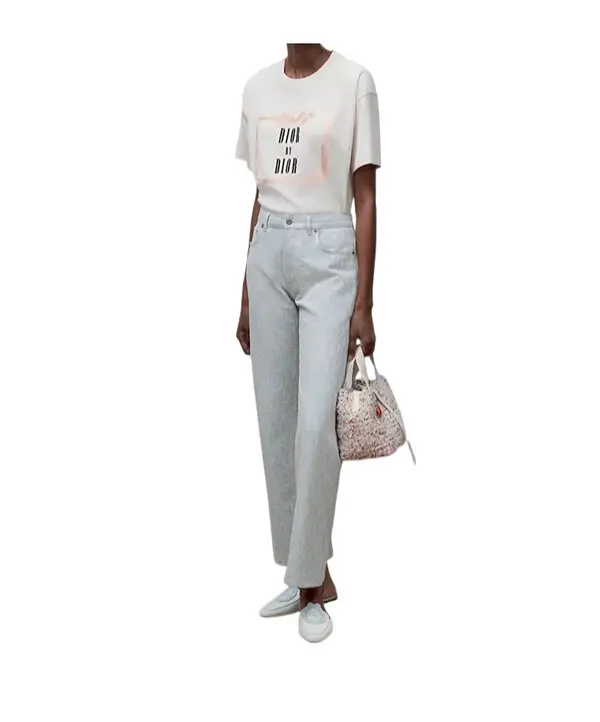 Dior Book Cover Boxy T-shirt - Gray