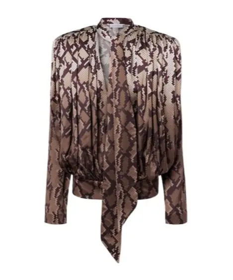 Stella McCartney Snake-effect Top