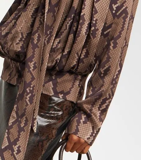 Stella McCartney Snake-effect Top
