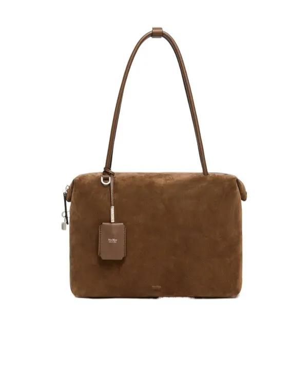 Max Mara Square Boston Bag - Cocoa