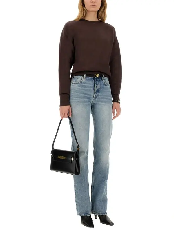 Saint Laurent Sweatshirt With Logo