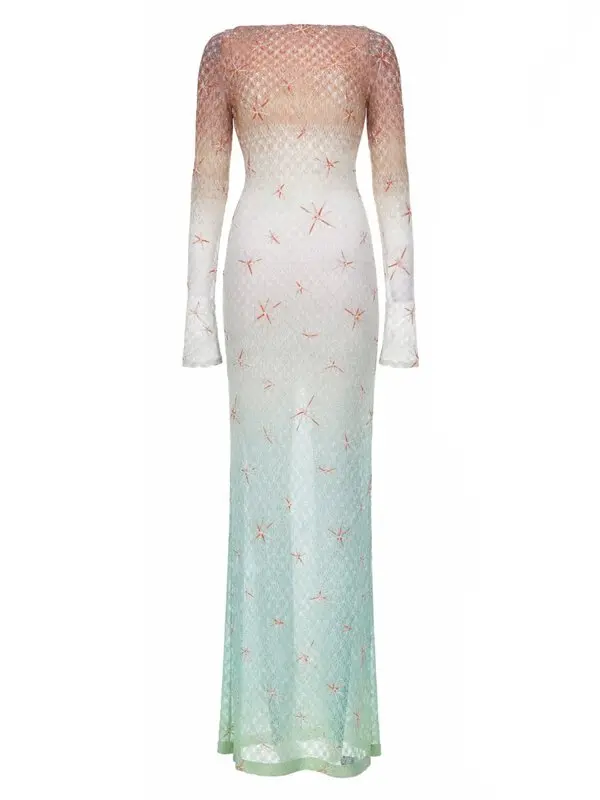Missoni Abito Lungo Copricostume - Multicolor
