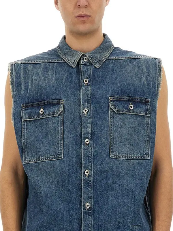 Rick Owens Outershirt Jumbo Tommy