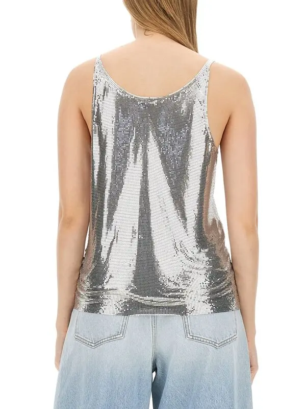 Rabanne Wire Mesh Tank Top