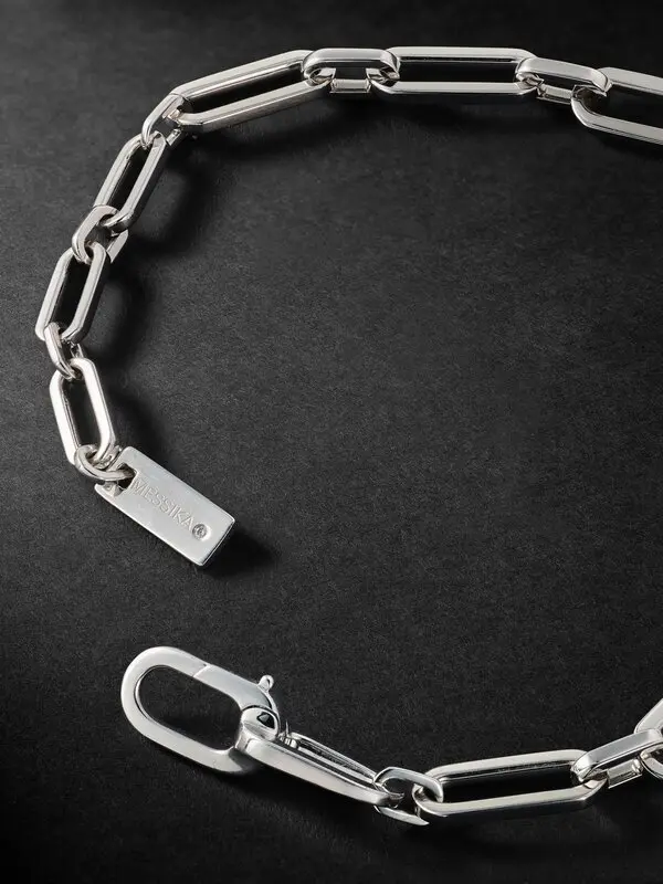 Messika White Gold Diamond Chain Bracelet